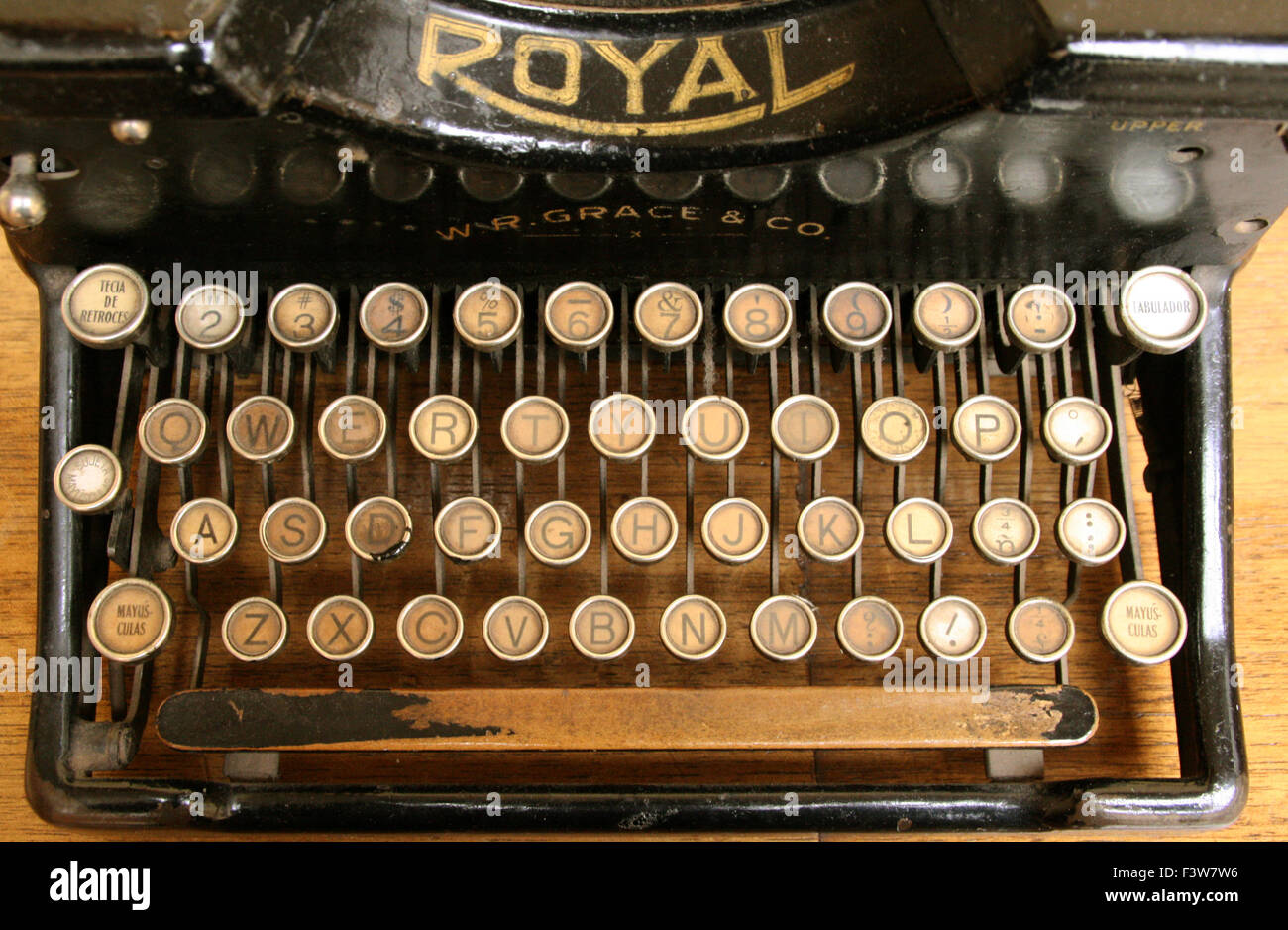 Historic typewriter hi-res stock photography and images - Alamy