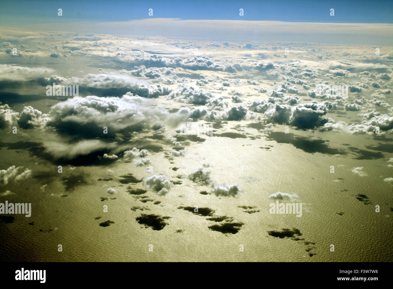 Clouds over Ocean Stock Photo - Alamy