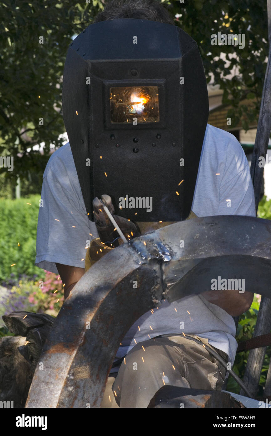Welding metall hi-res stock photography and images - Alamy