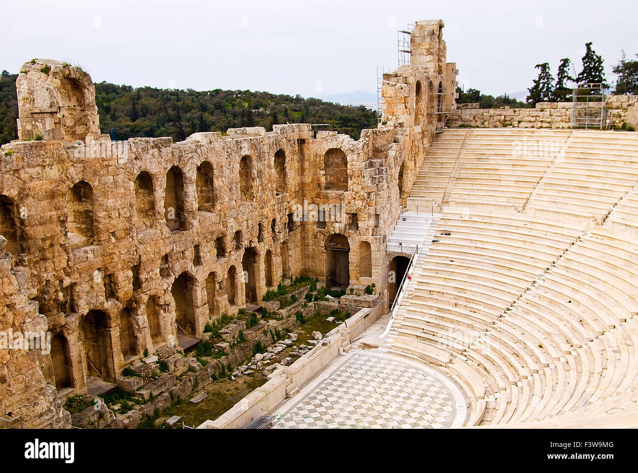 Theatre of Dionysus in Athens (Acropolis Stock Photo - Alamy