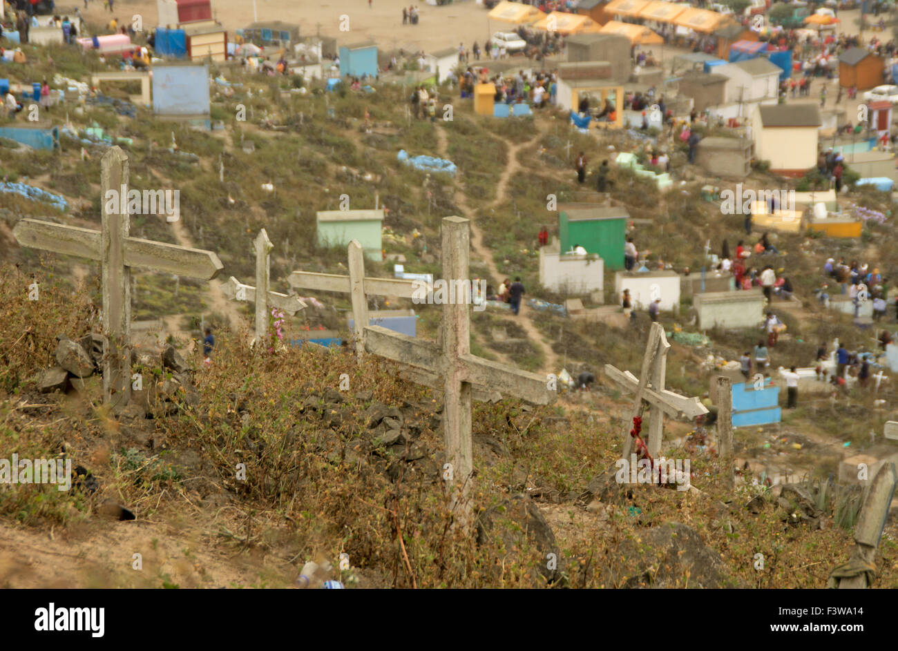Peru cemetery hi-res stock photography and images - Alamy