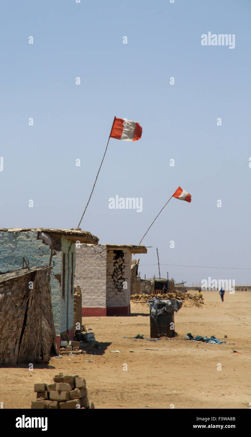 Village in desert Stock Photo - Alamy