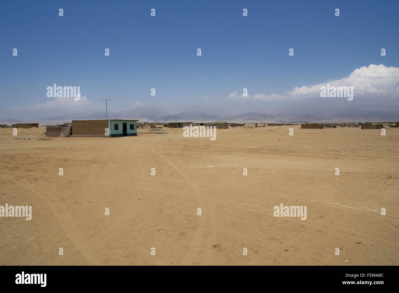 Village in desert Stock Photo - Alamy