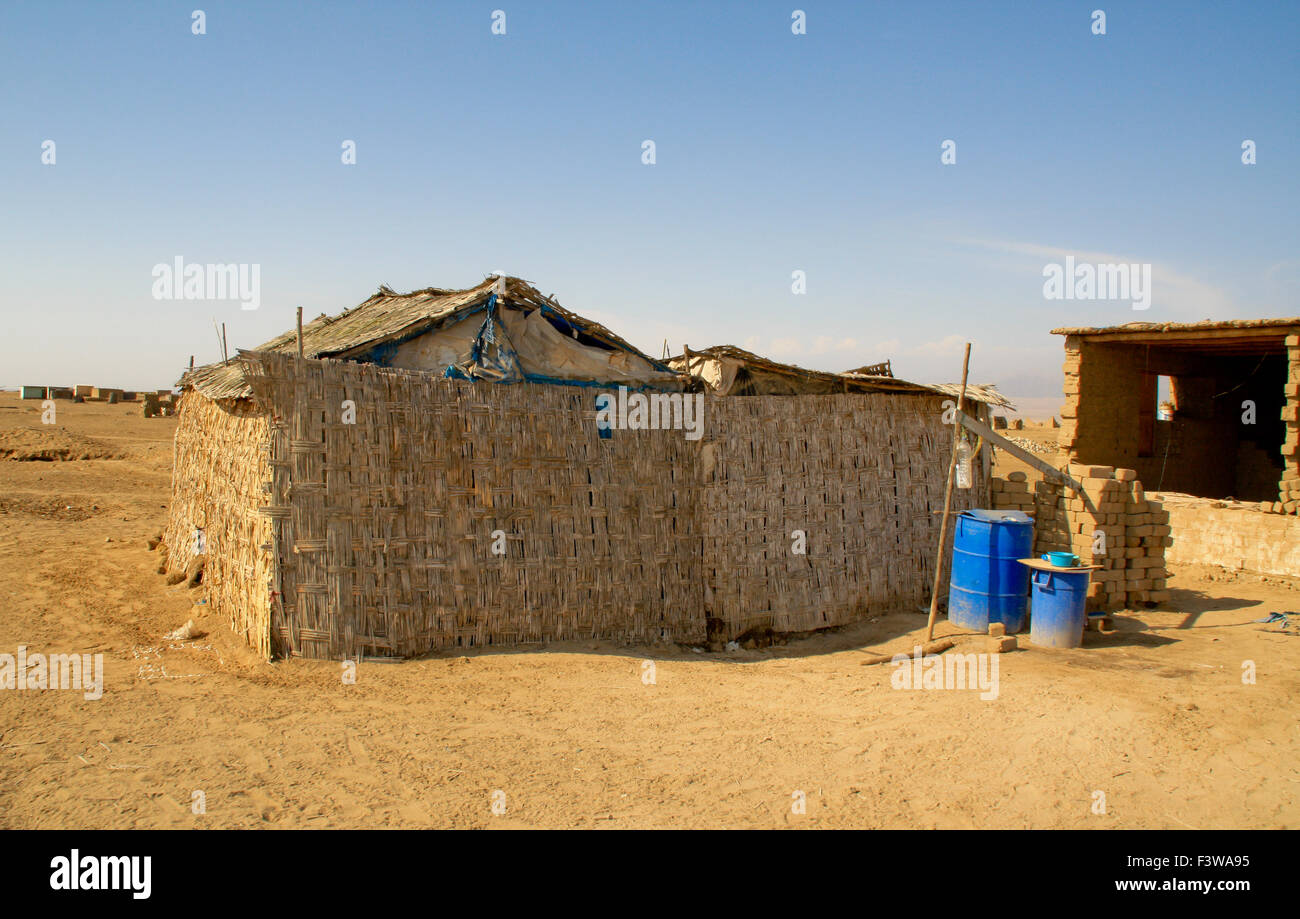 Village in desert Stock Photo - Alamy