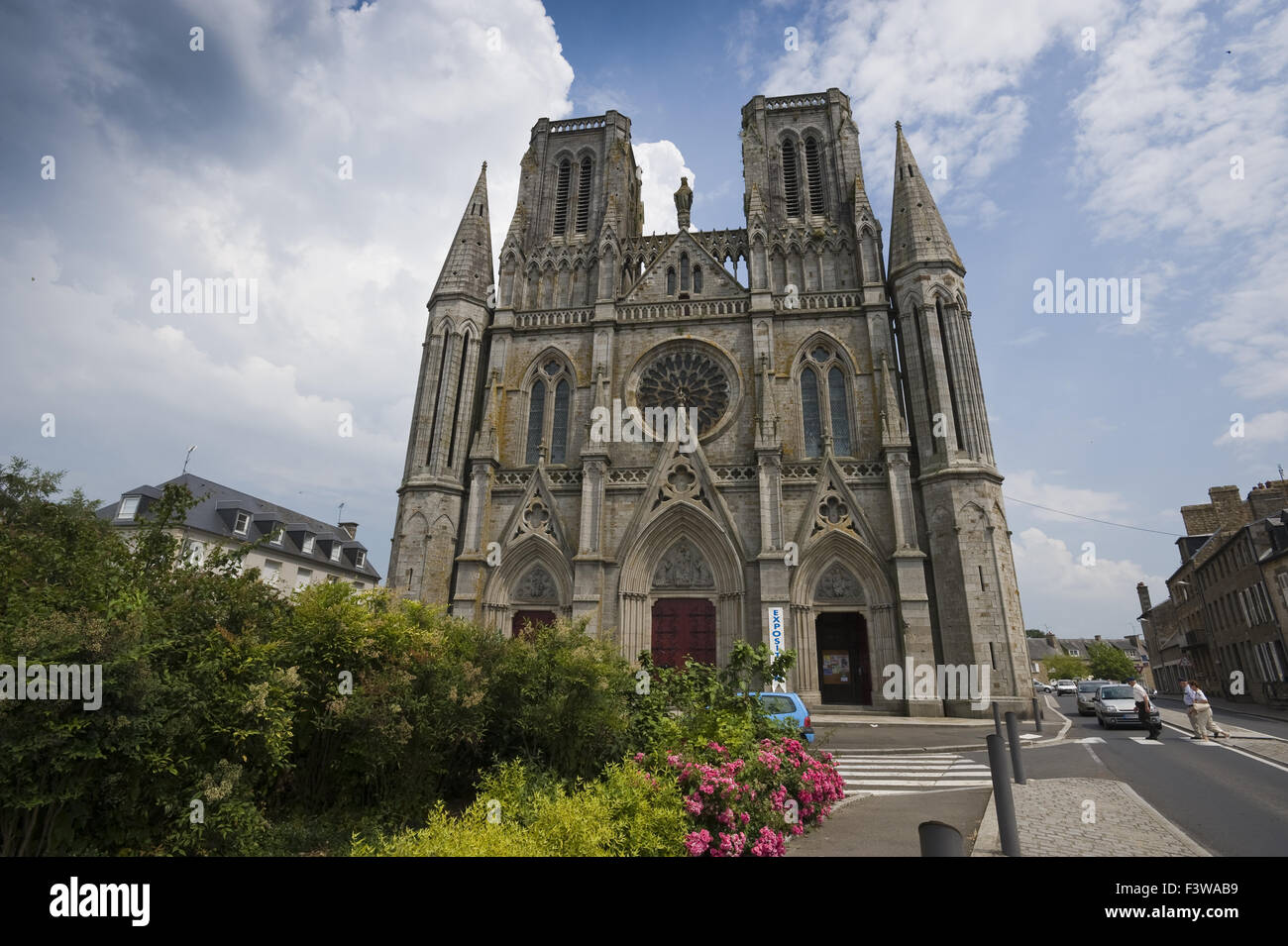 Cathedrale, Avranches, Normandie Stock Photo - Alamy