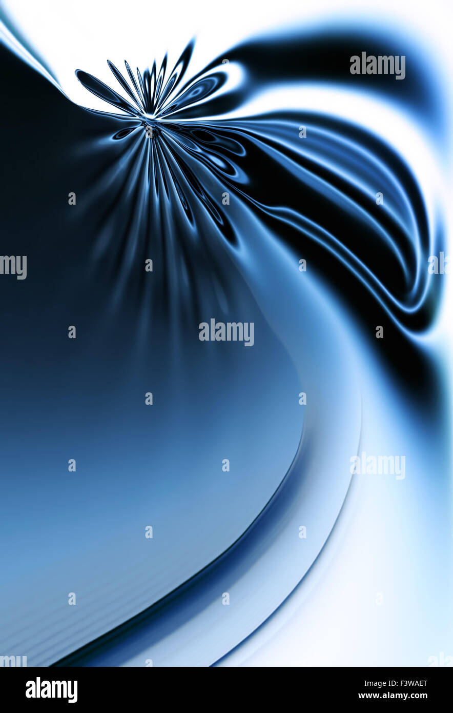 dynamic blue motion, abstract background Stock Photo - Alamy