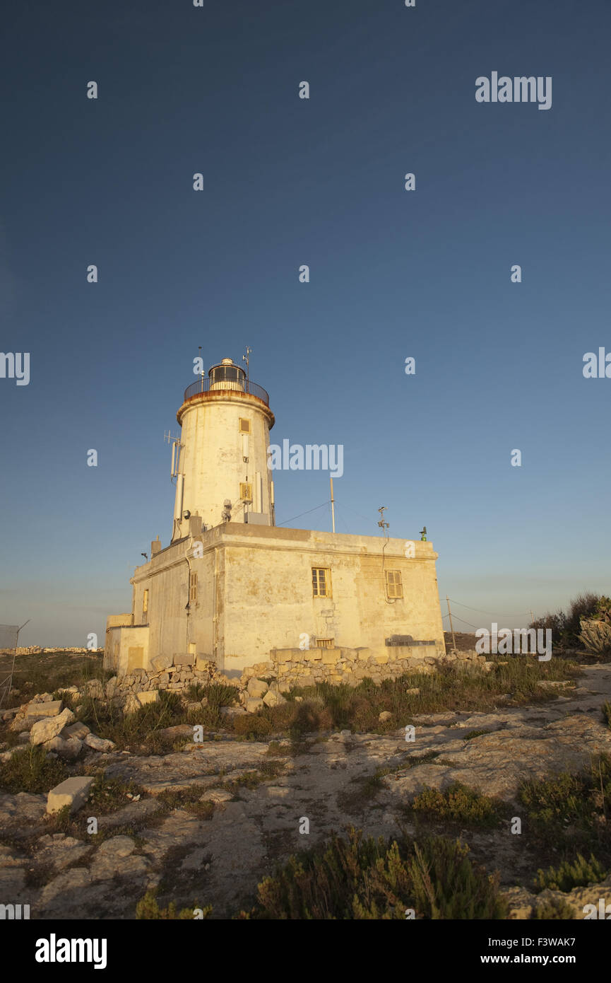 Malta lighthouse hi-res stock photography and images - Alamy