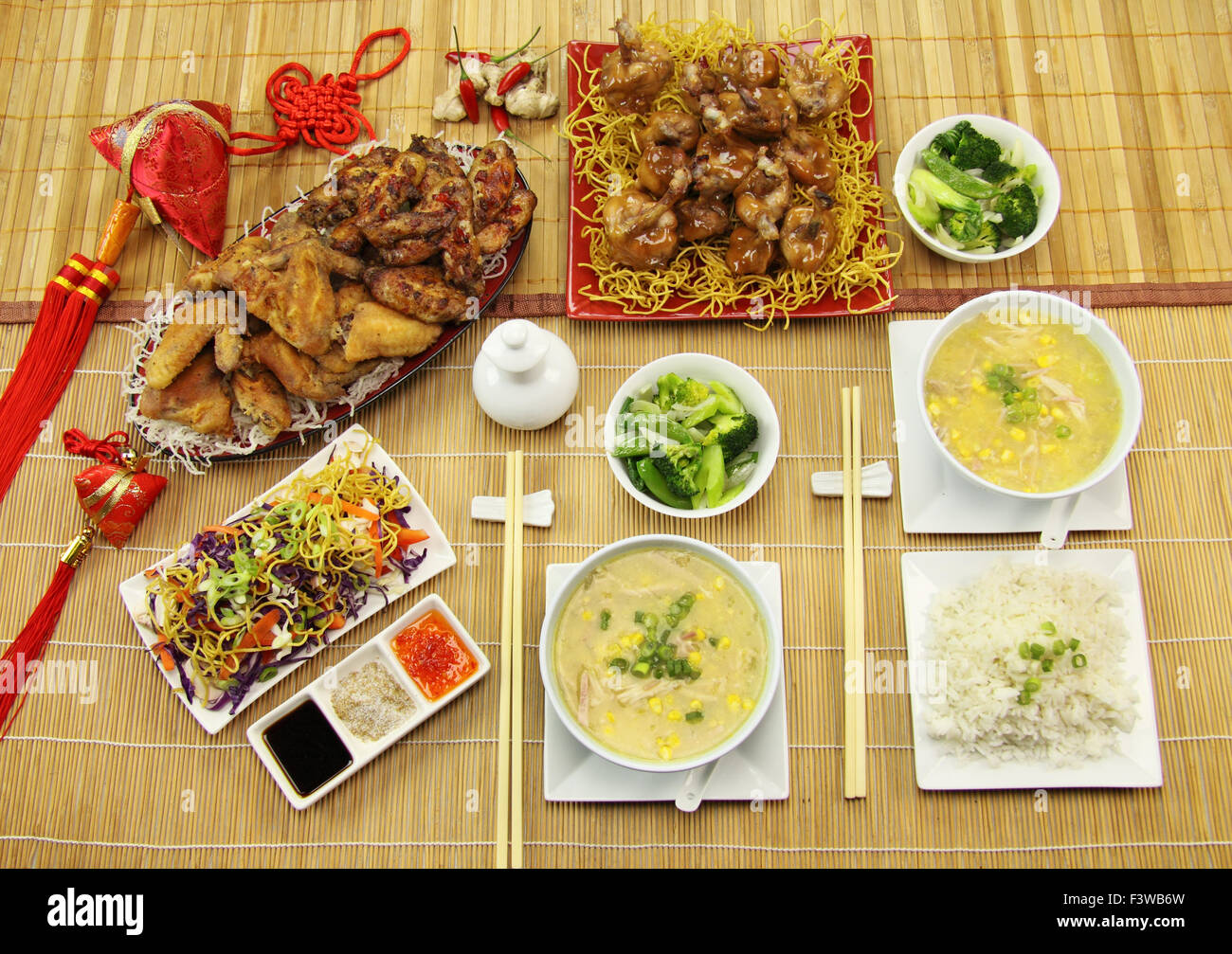 Asian Chicken Pieces Stock Photo - Alamy