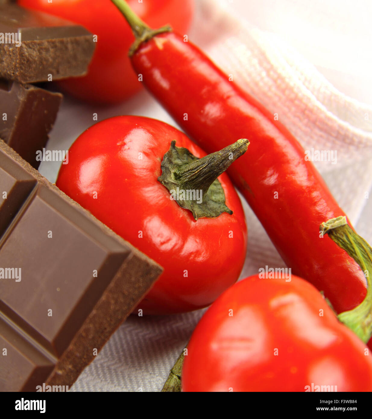 Sliced red chillies hi-res stock photography and images - Alamy