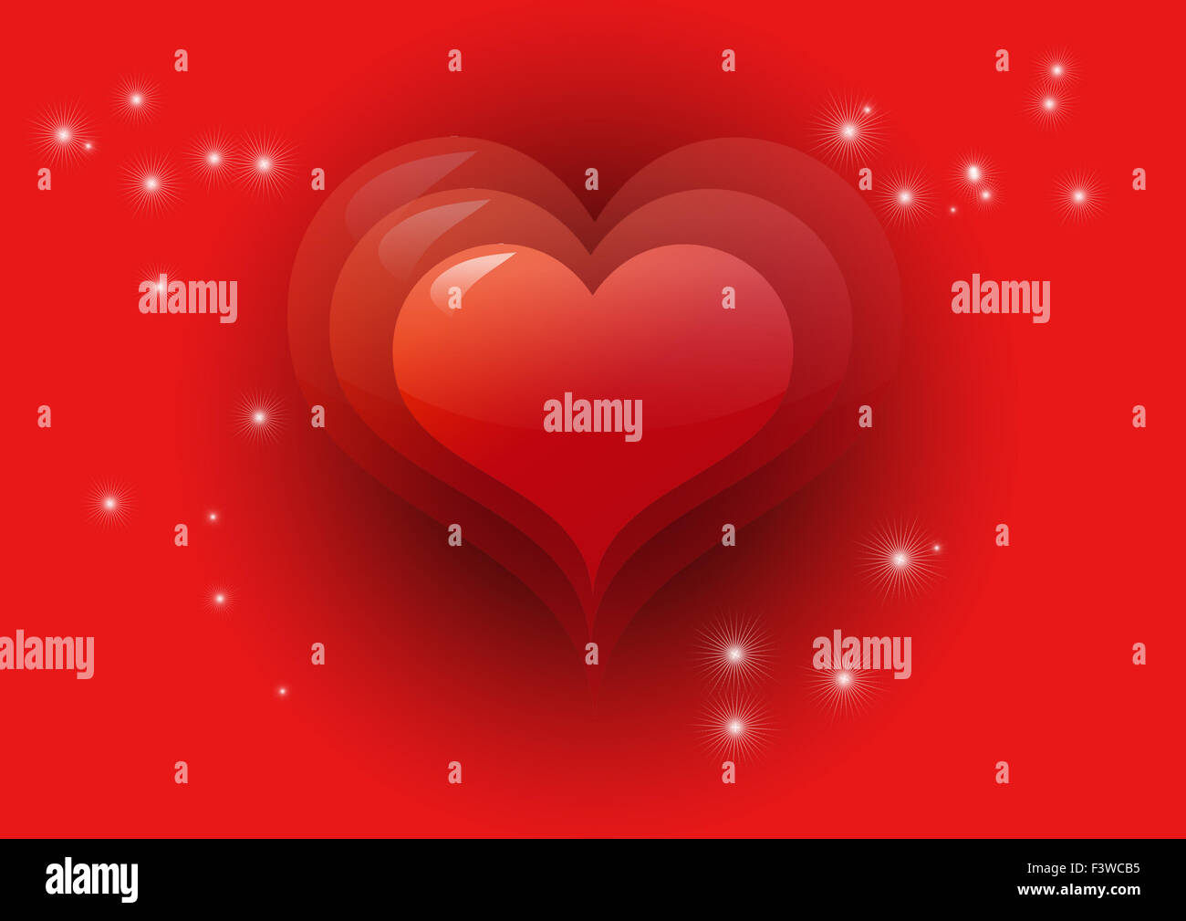 Rotes herz hintergrund hi-res stock photography and images - Alamy