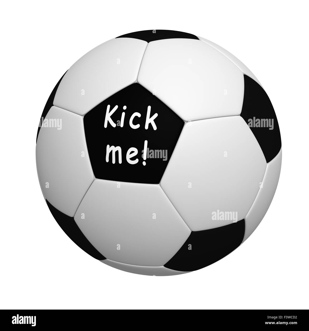 Goal kick Cut Out Stock Images & Pictures - Alamy