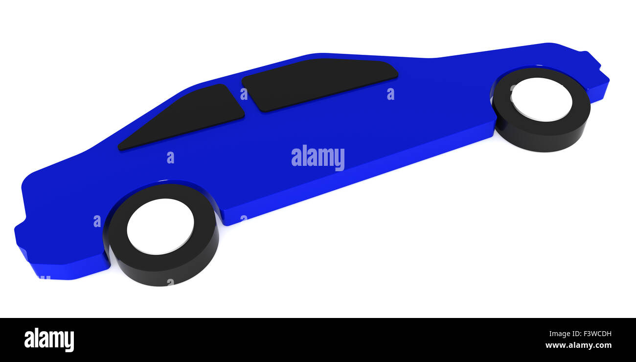 Contour of the automobile Stock Photo - Alamy