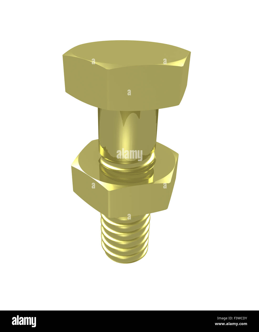 Golden screw hi-res stock photography and images - Alamy