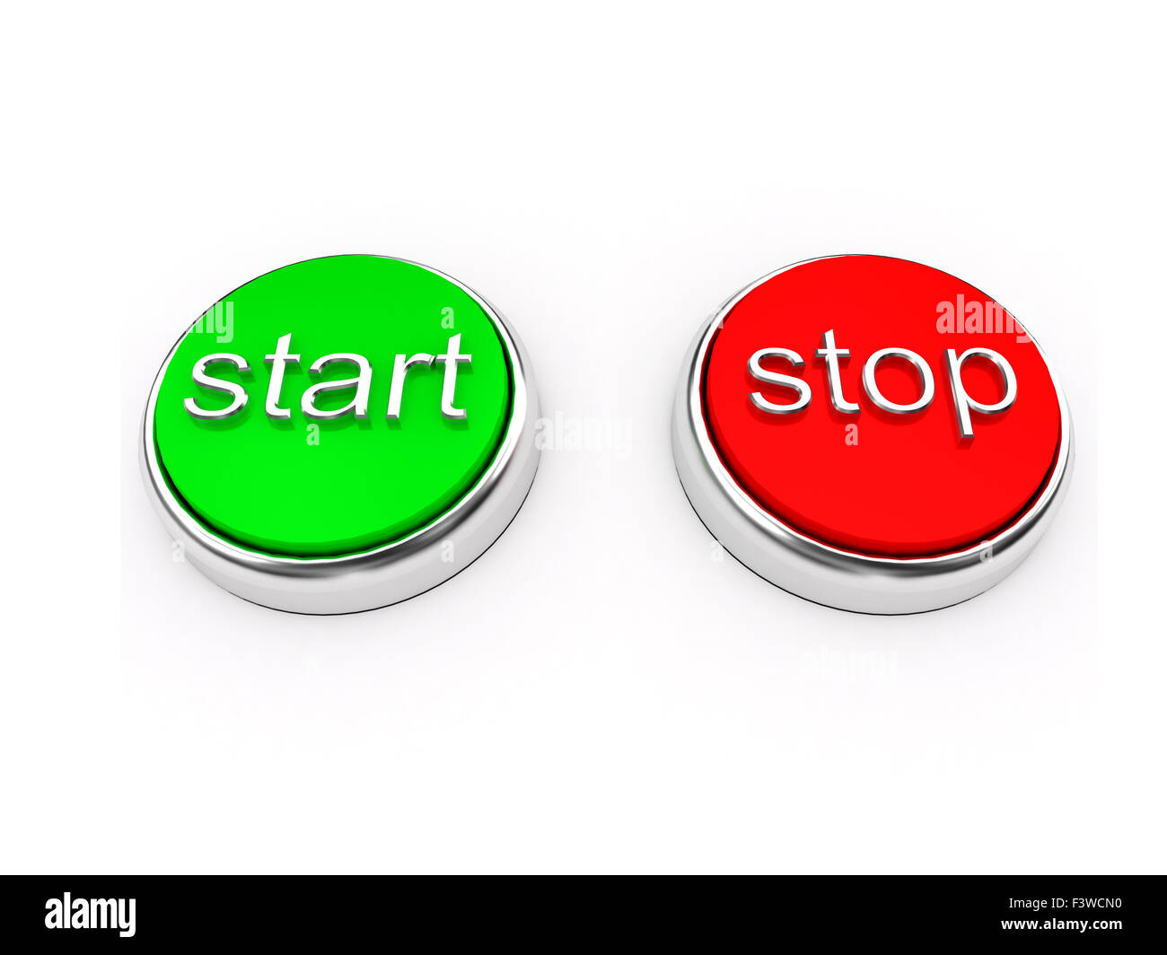 Red green push buttons hi-res stock photography and images - Alamy