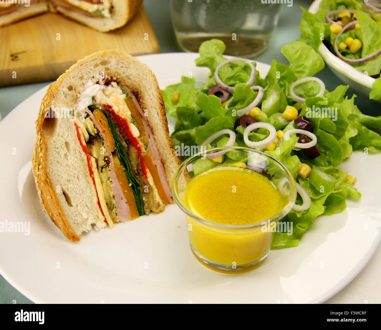 Savory Cob Loaf Stock Photo - Alamy