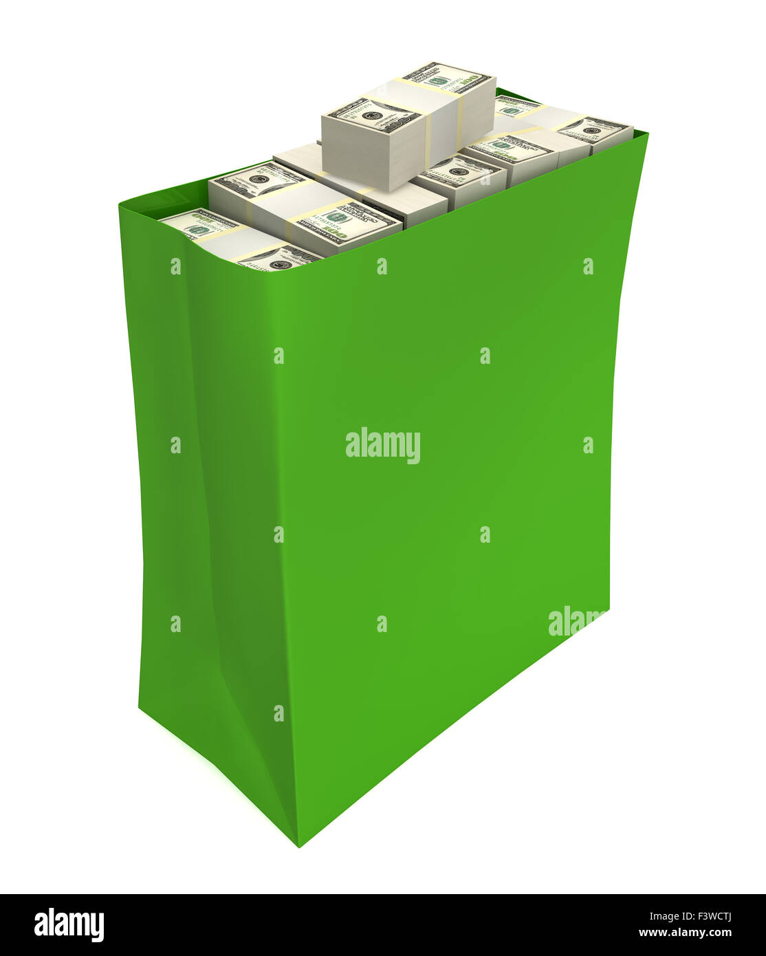 Package of money Stock Photo - Alamy