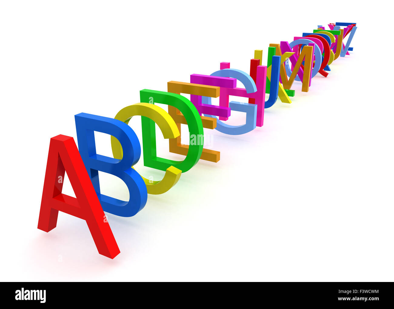 Alphabet # 1 Stock Photo - Alamy
