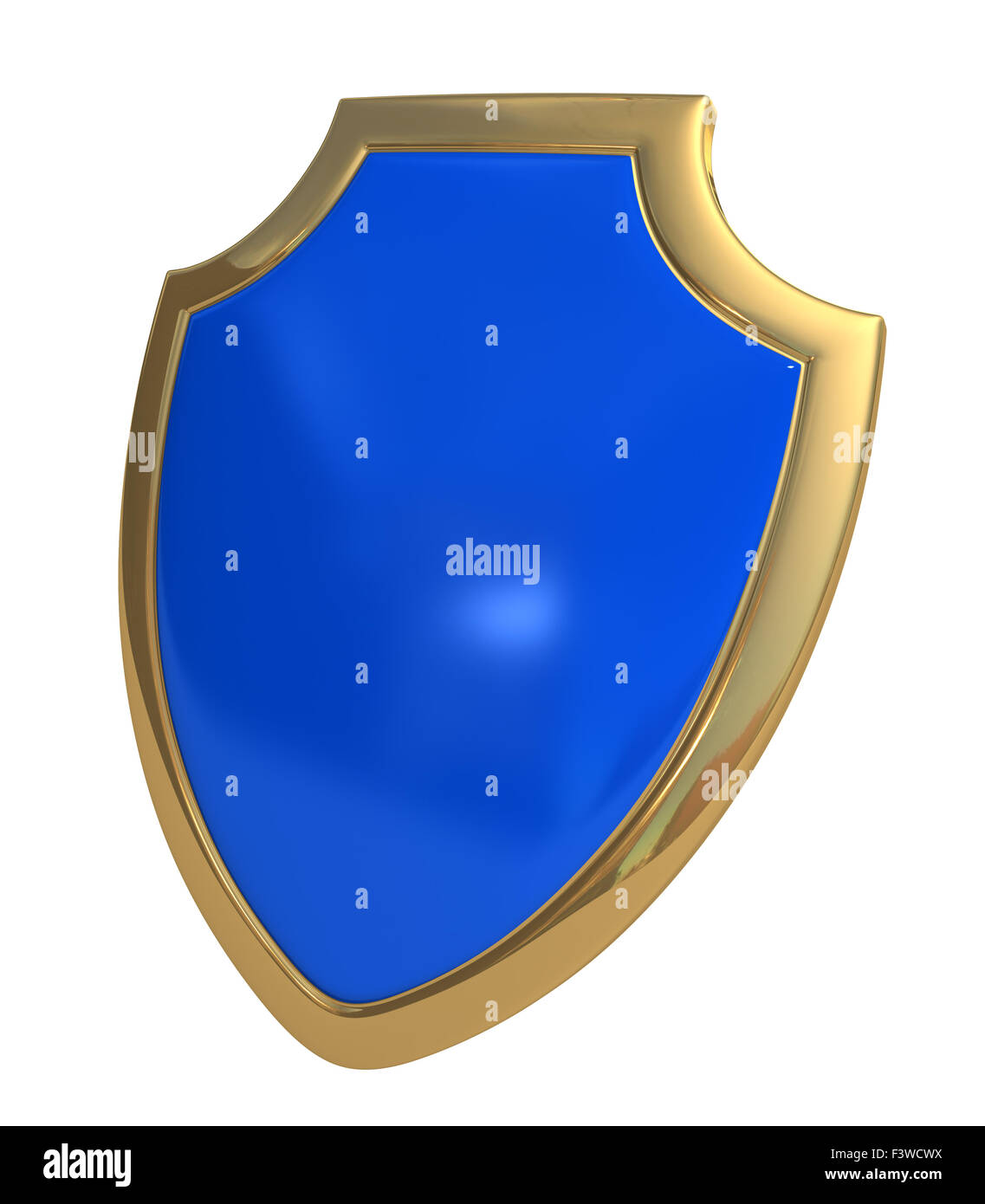 Dark blue shield Stock Photo - Alamy