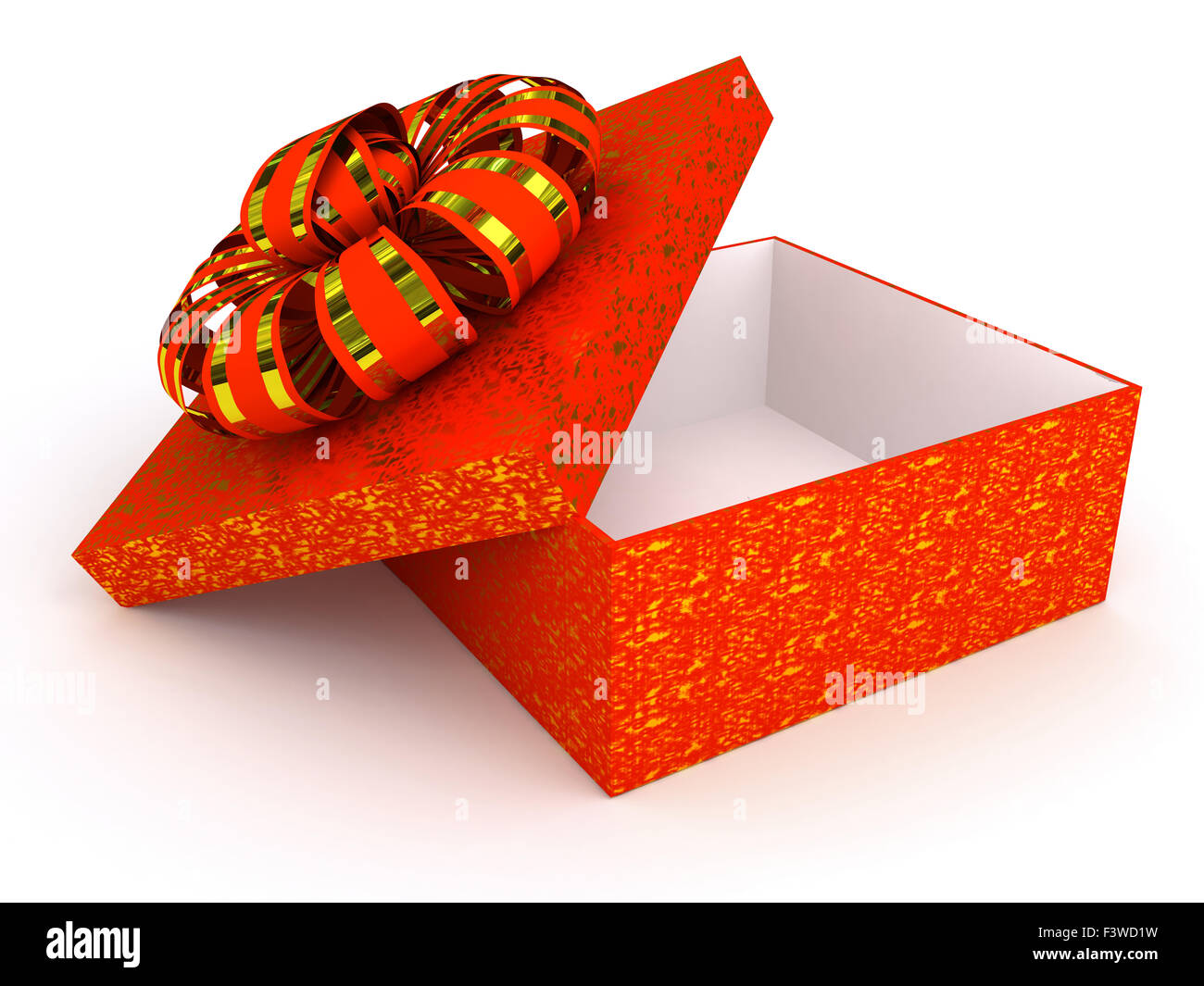 Red box over white background Stock Photo - Alamy