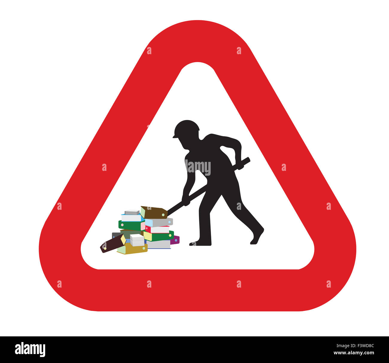 Worker office Cut Out Stock Images & Pictures - Alamy