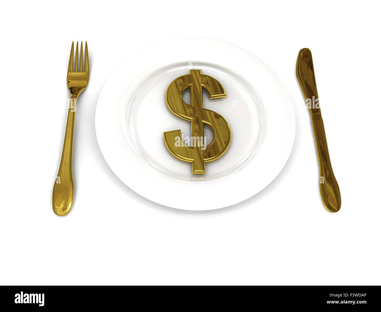 Kitchen fork design over Cut Out Stock Images & Pictures - Alamy