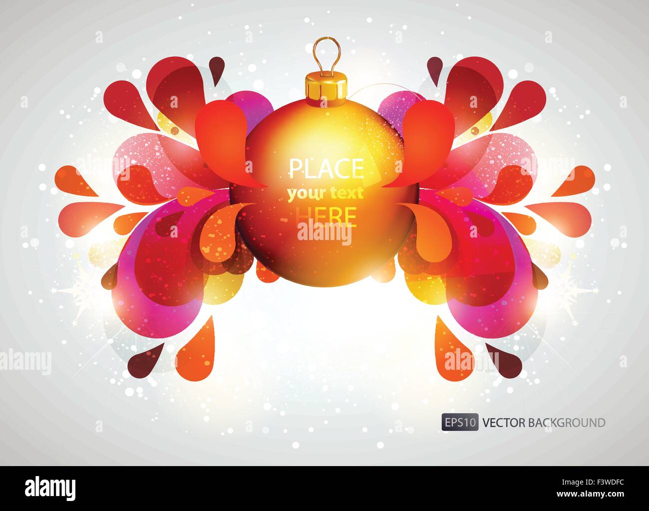 Modern christmas background layout Stock Vector Images - Alamy