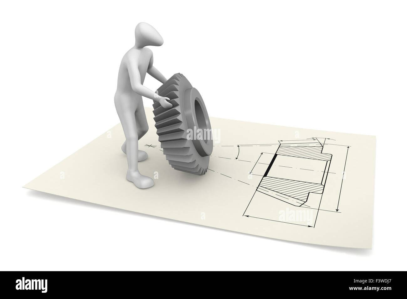 Person drawing close up 3d hi-res stock photography and images - Alamy