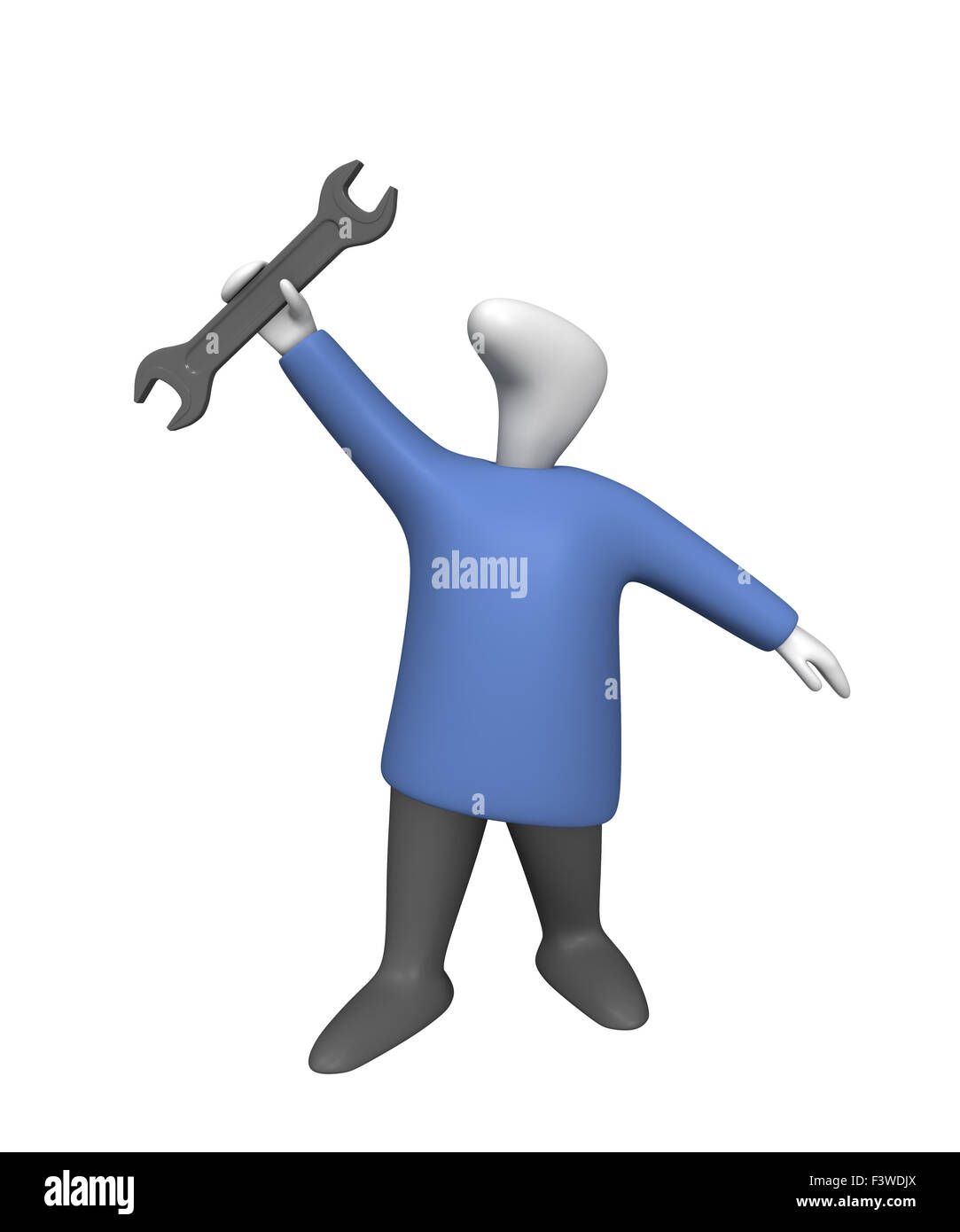 Mechanic person Cut Out Stock Images & Pictures - Alamy