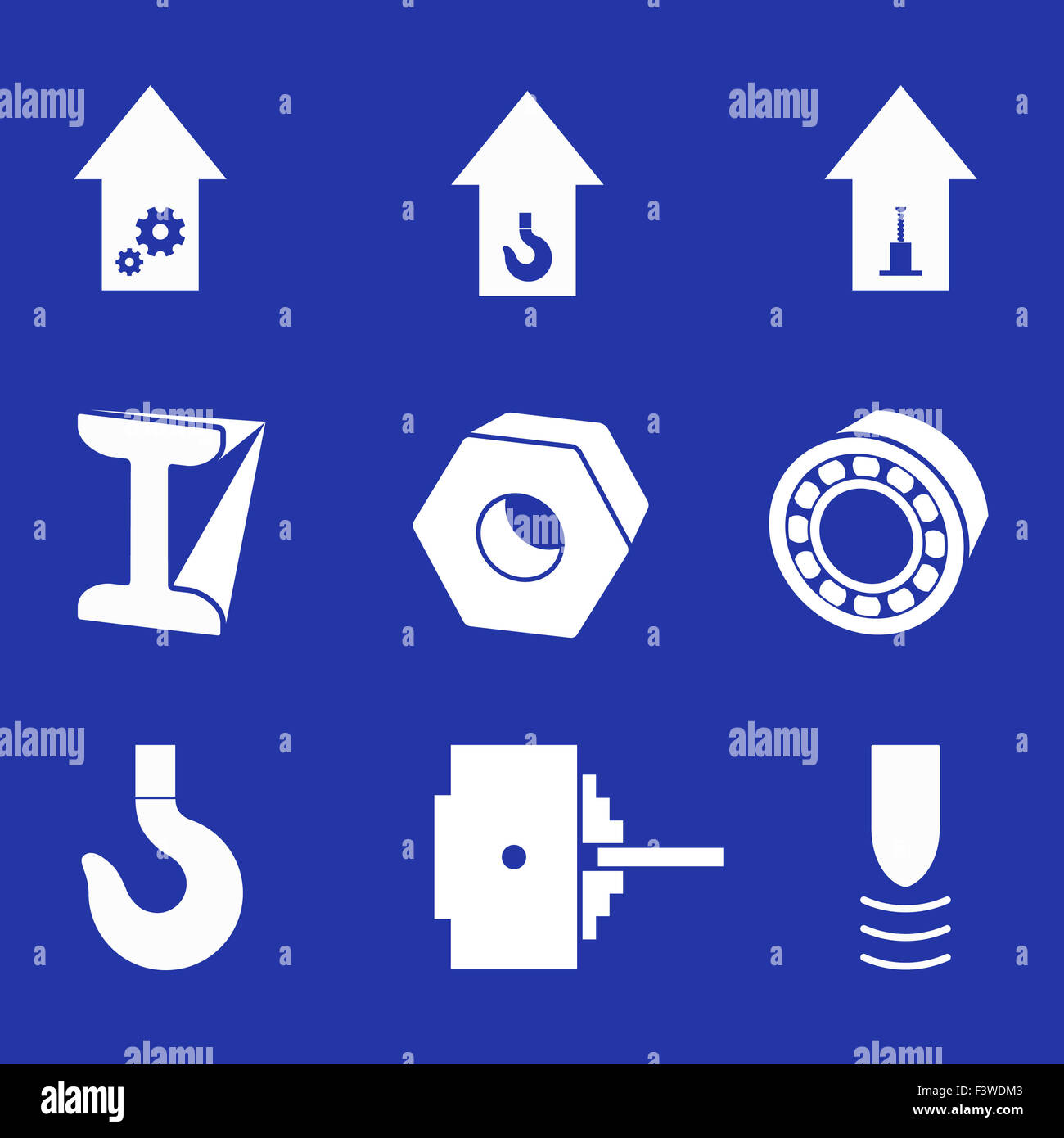 Heavy lift pictogram hi-res stock photography and images - Alamy