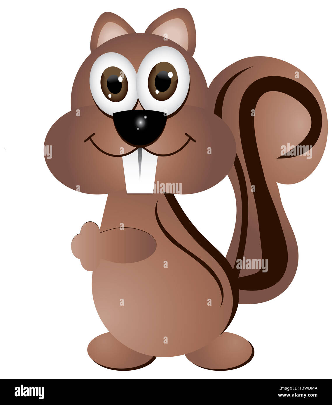 Little squirrel clipart Cut Out Stock Images & Pictures - Alamy