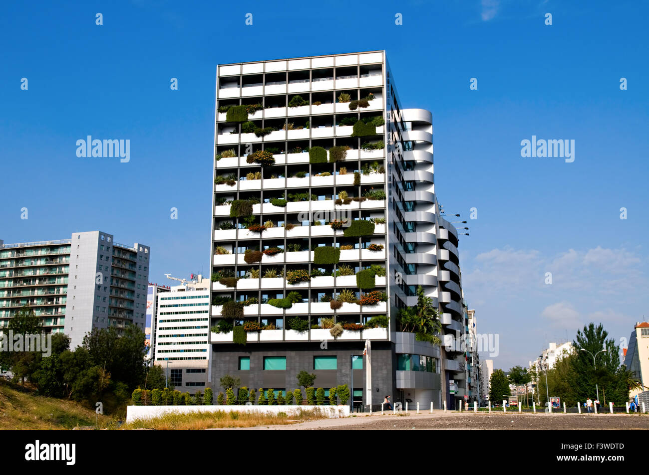 The view of resort and hotel buildings Stock Photo - Alamy