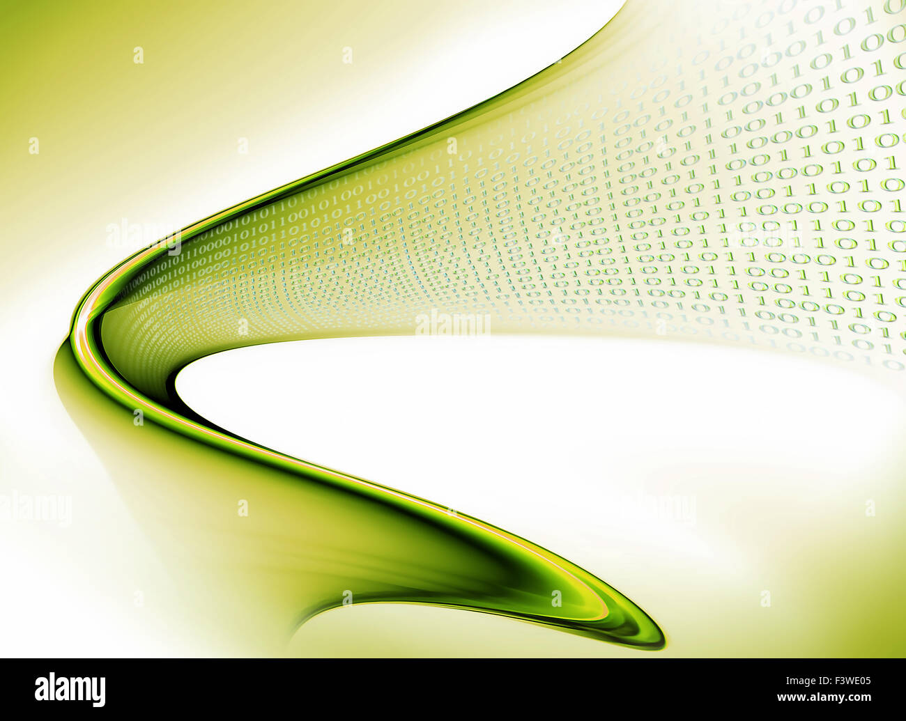 Binary code green color hi-res stock photography and images - Alamy