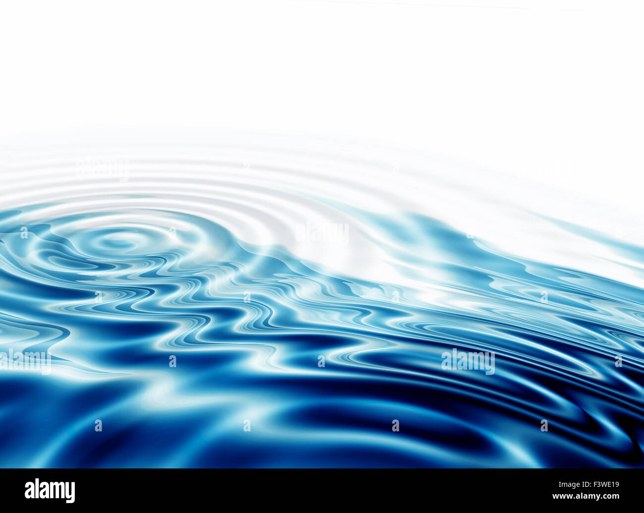 crystal clear water ripples Stock Photo - Alamy