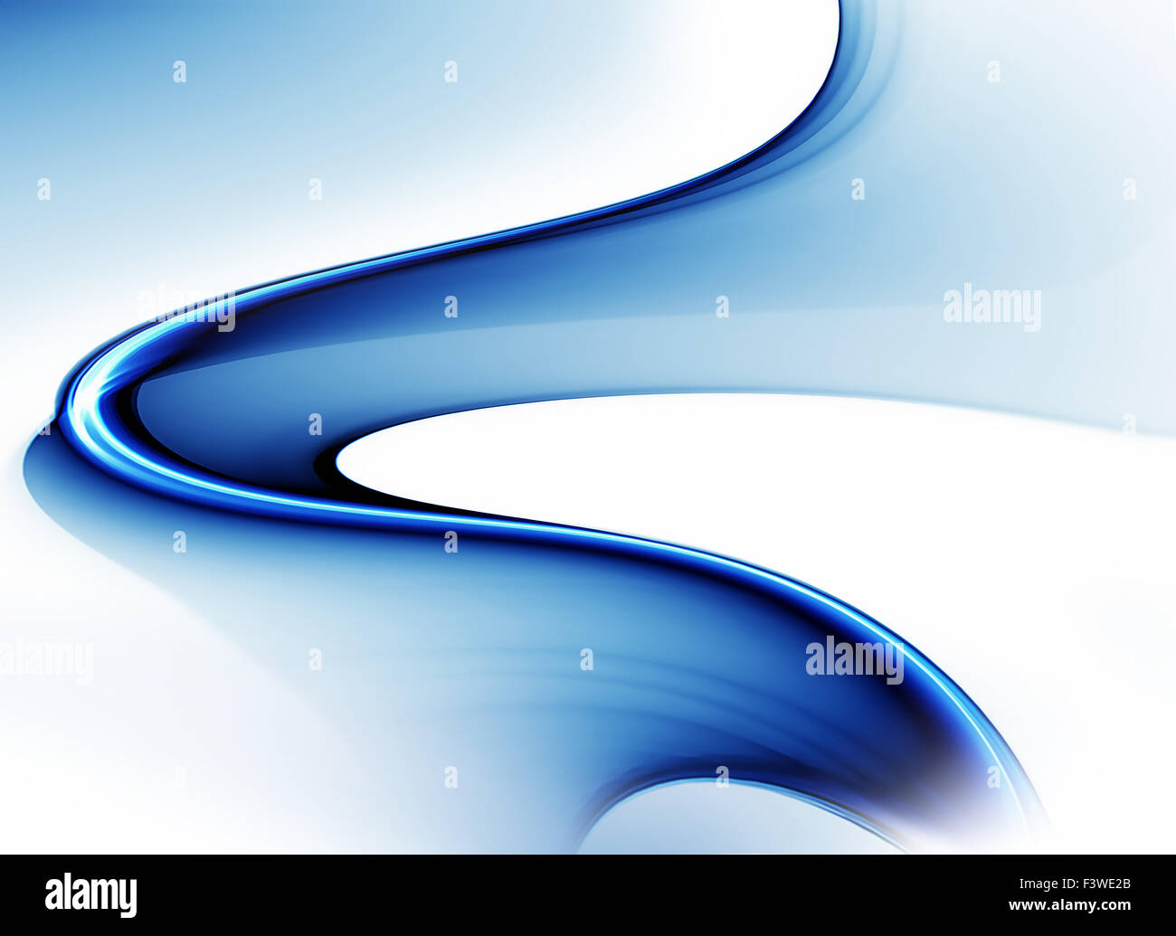 blue motion, flowing energy Stock Photo - Alamy