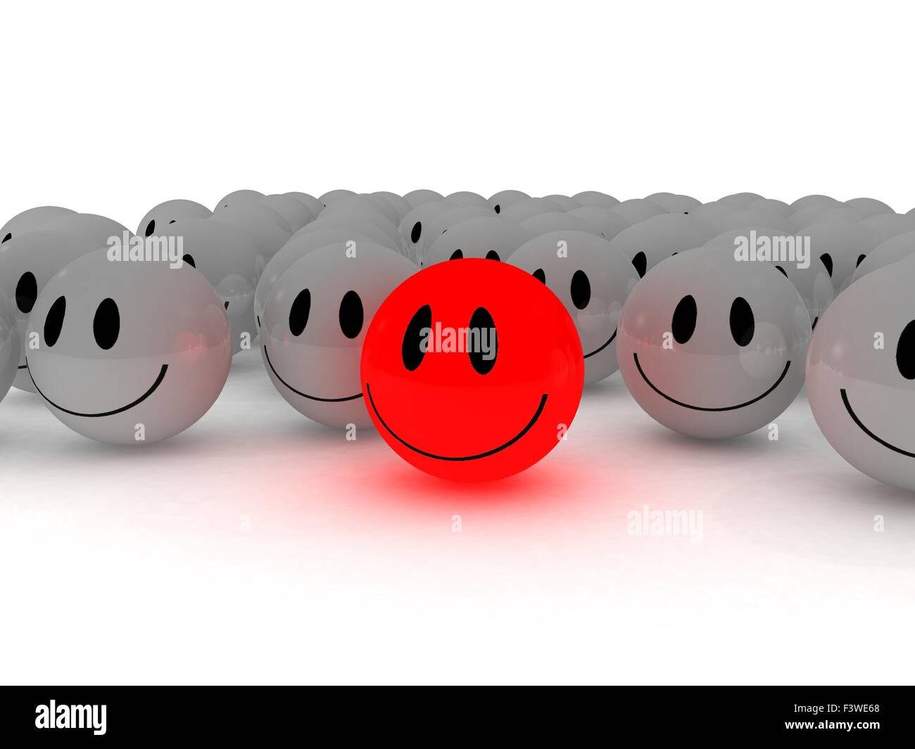 Happy faces group Stock Photo - Alamy