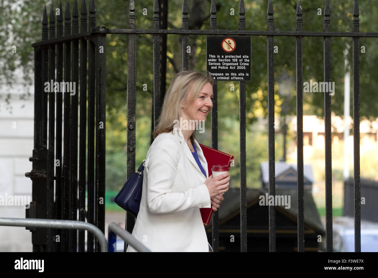 Westminster London,UK. 13th October 2015. Environment DEFRA Secretary ...