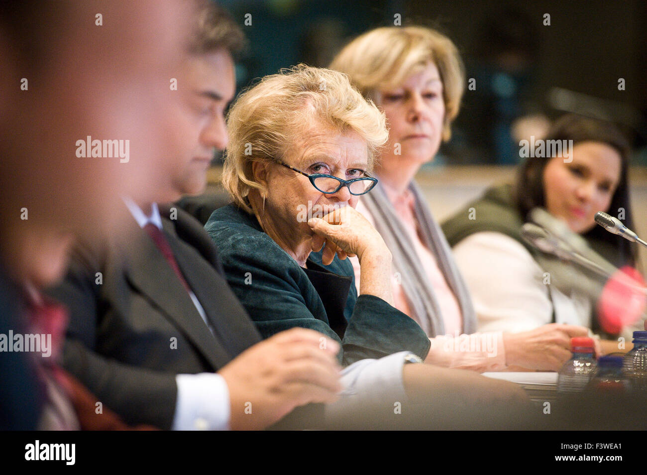 Member of European Parliament (MEP) Eva JOLY during the presentation of ...