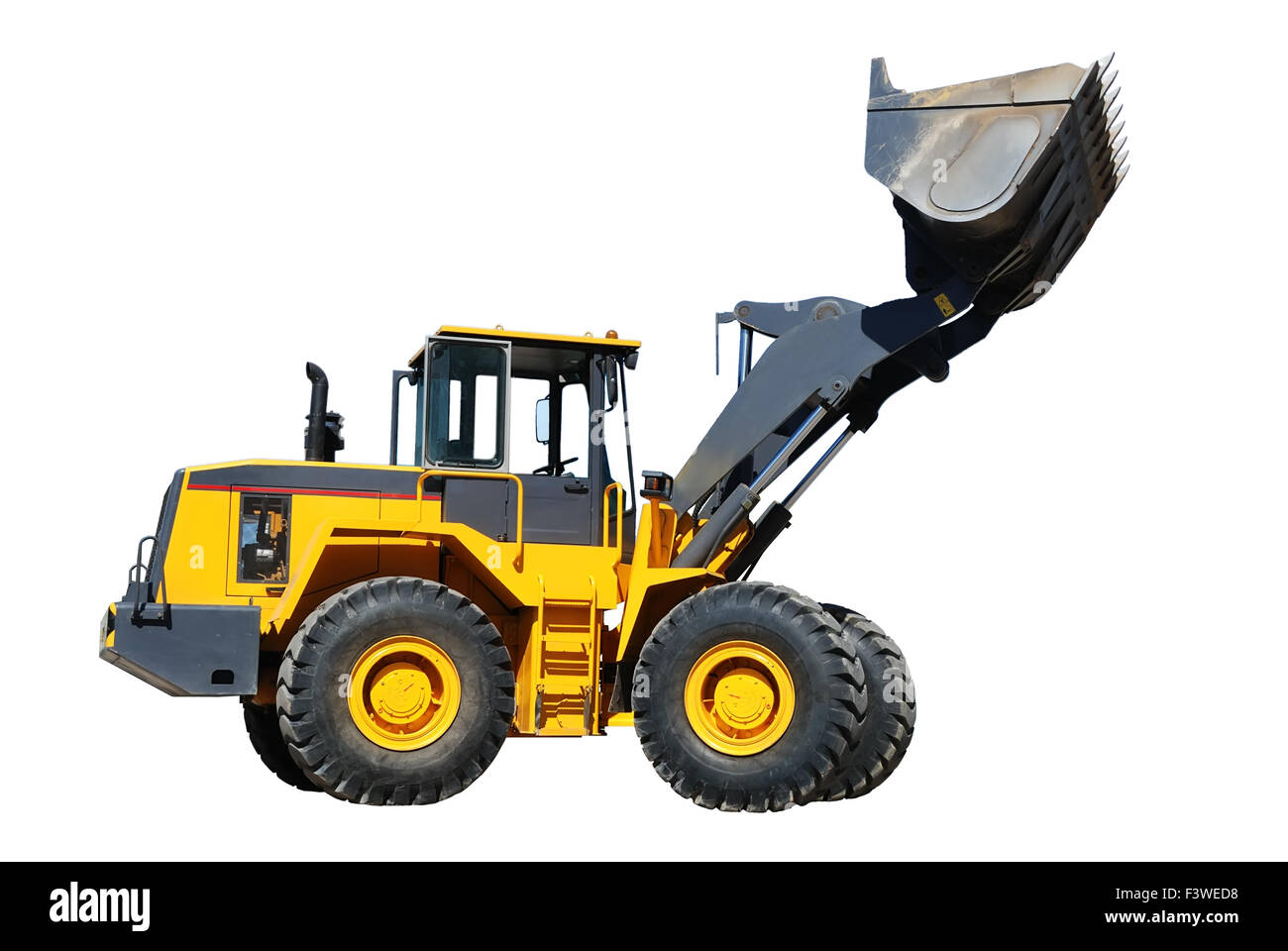 five-ton wheel loader buldozer Stock Photo - Alamy