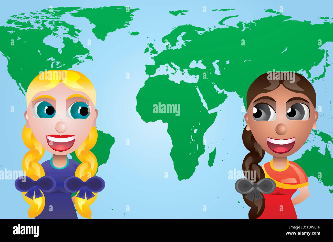 Kid Drawn Map High Resolution Stock Photography and Images - Alamy