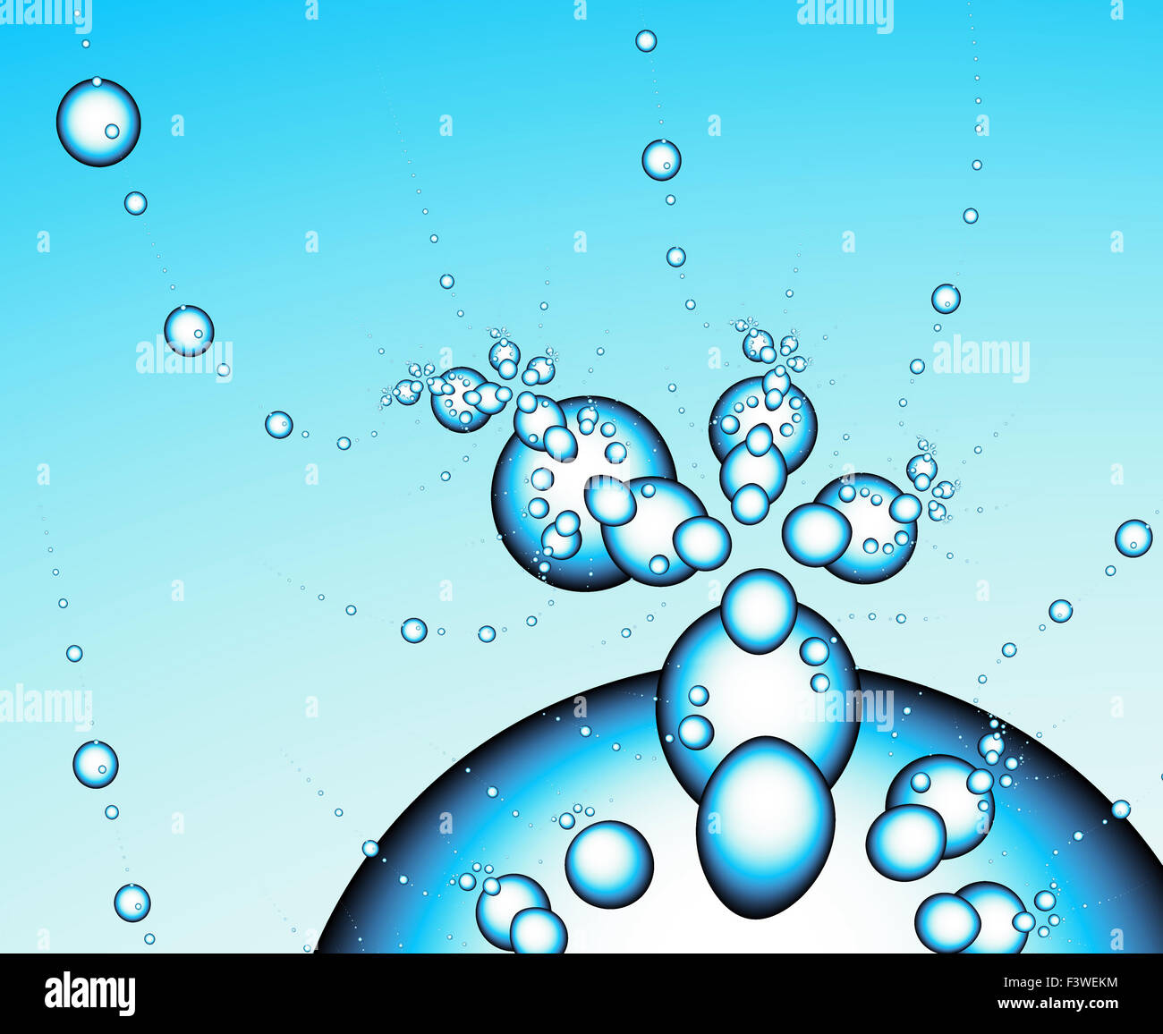 Water blobs drink hi-res stock photography and images - Alamy