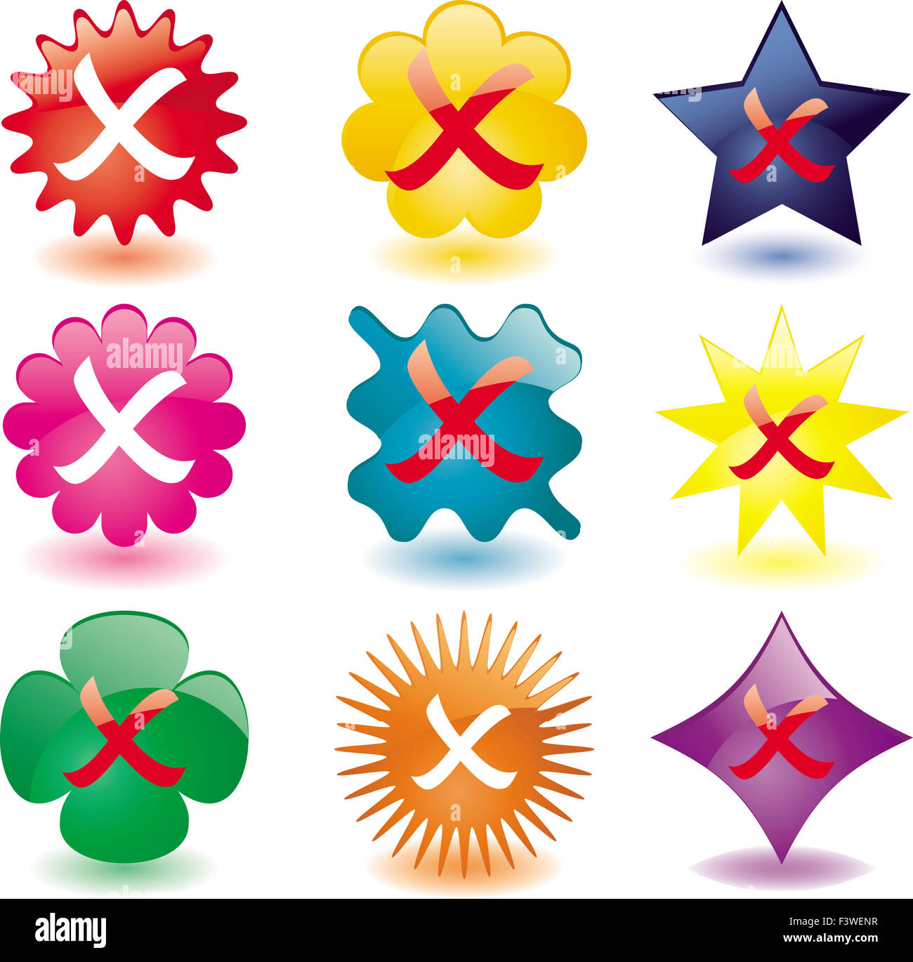 Fake buttons hi-res stock photography and images - Alamy