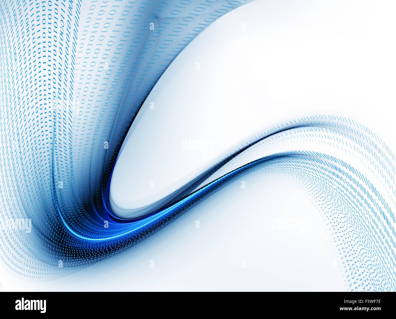 communication, binary code data flow Stock Photo - Alamy