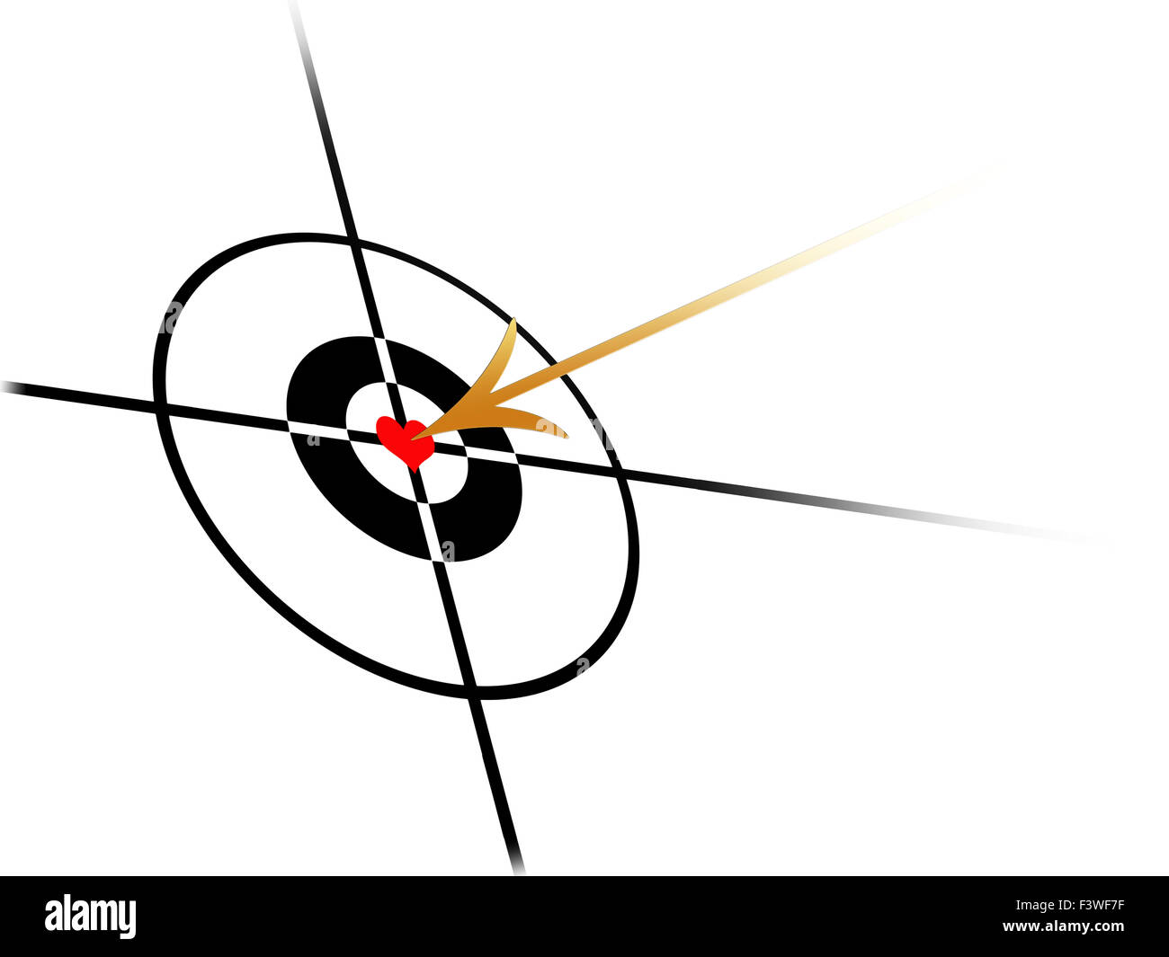 Arrow target hi-res stock photography and images - Alamy