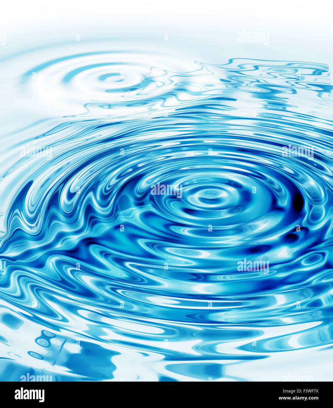 crystal clear water ripples Stock Photo - Alamy