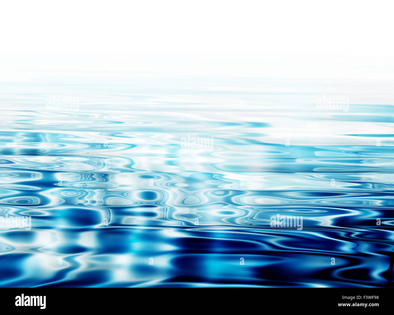 crystal clear water ripples Stock Photo - Alamy