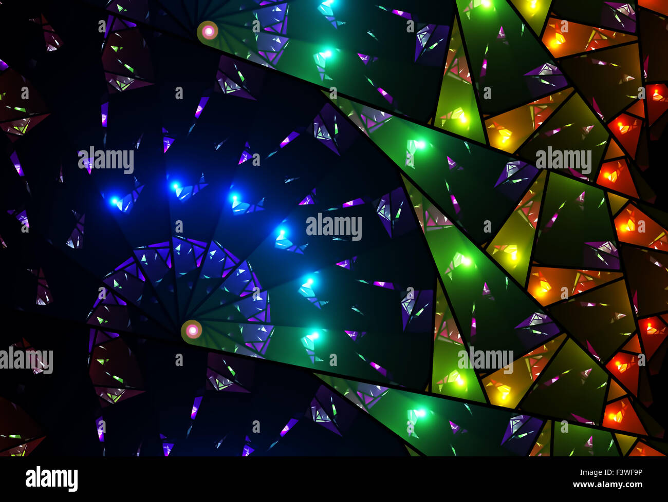 Dynamic stained glass window hi-res stock photography and images - Alamy