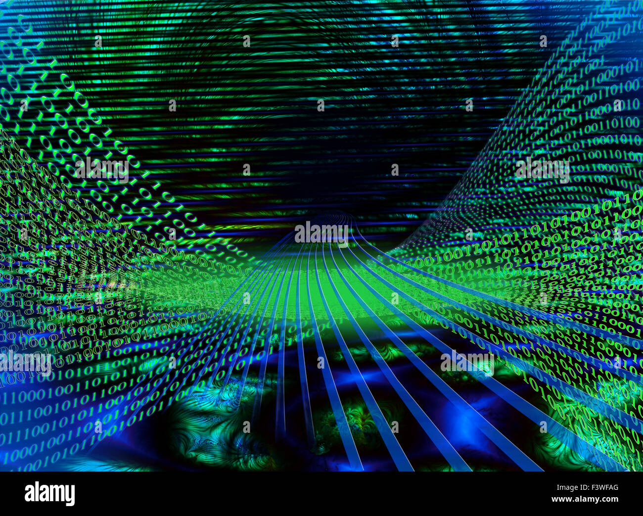 Internet concept - binary code Stock Photo - Alamy
