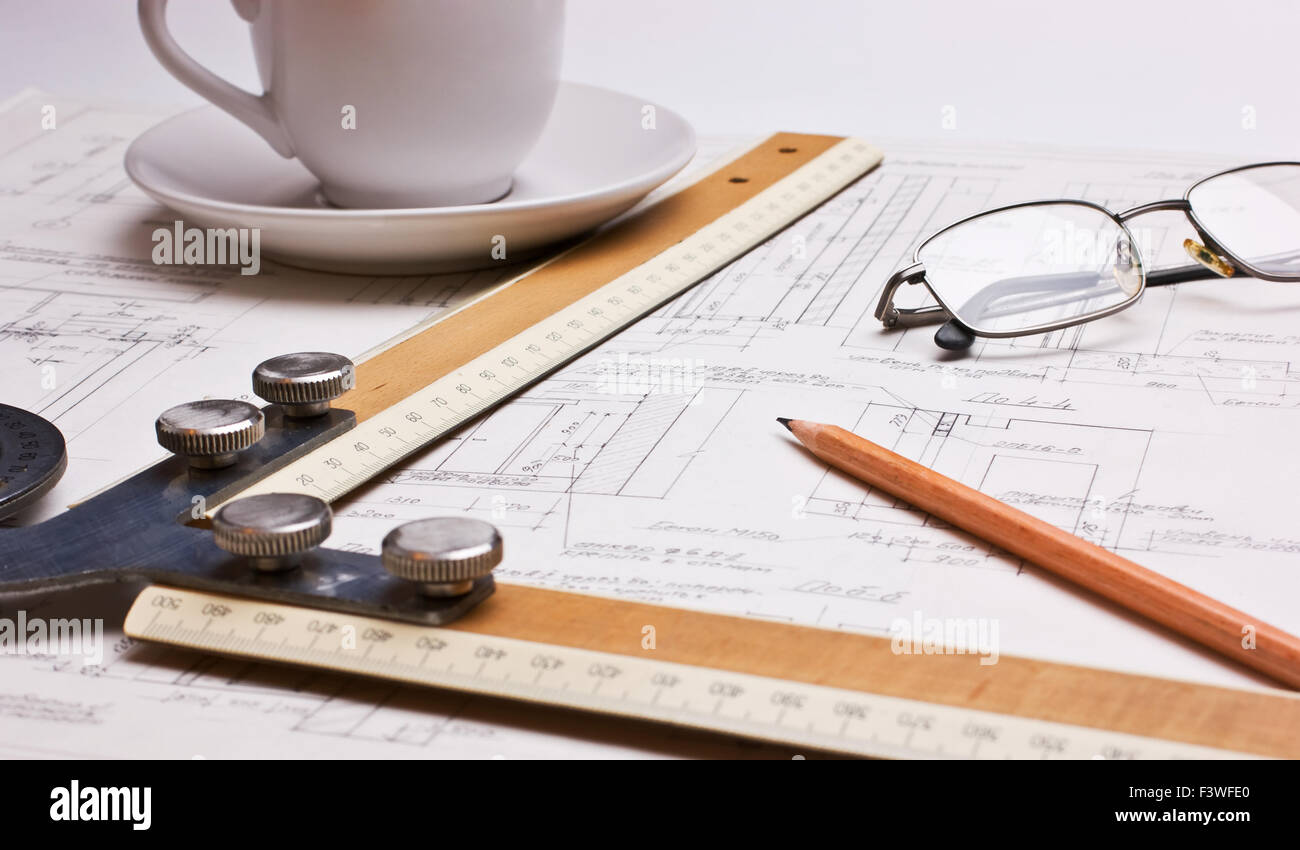 Old architecture drawings hi-res stock photography and images - Alamy