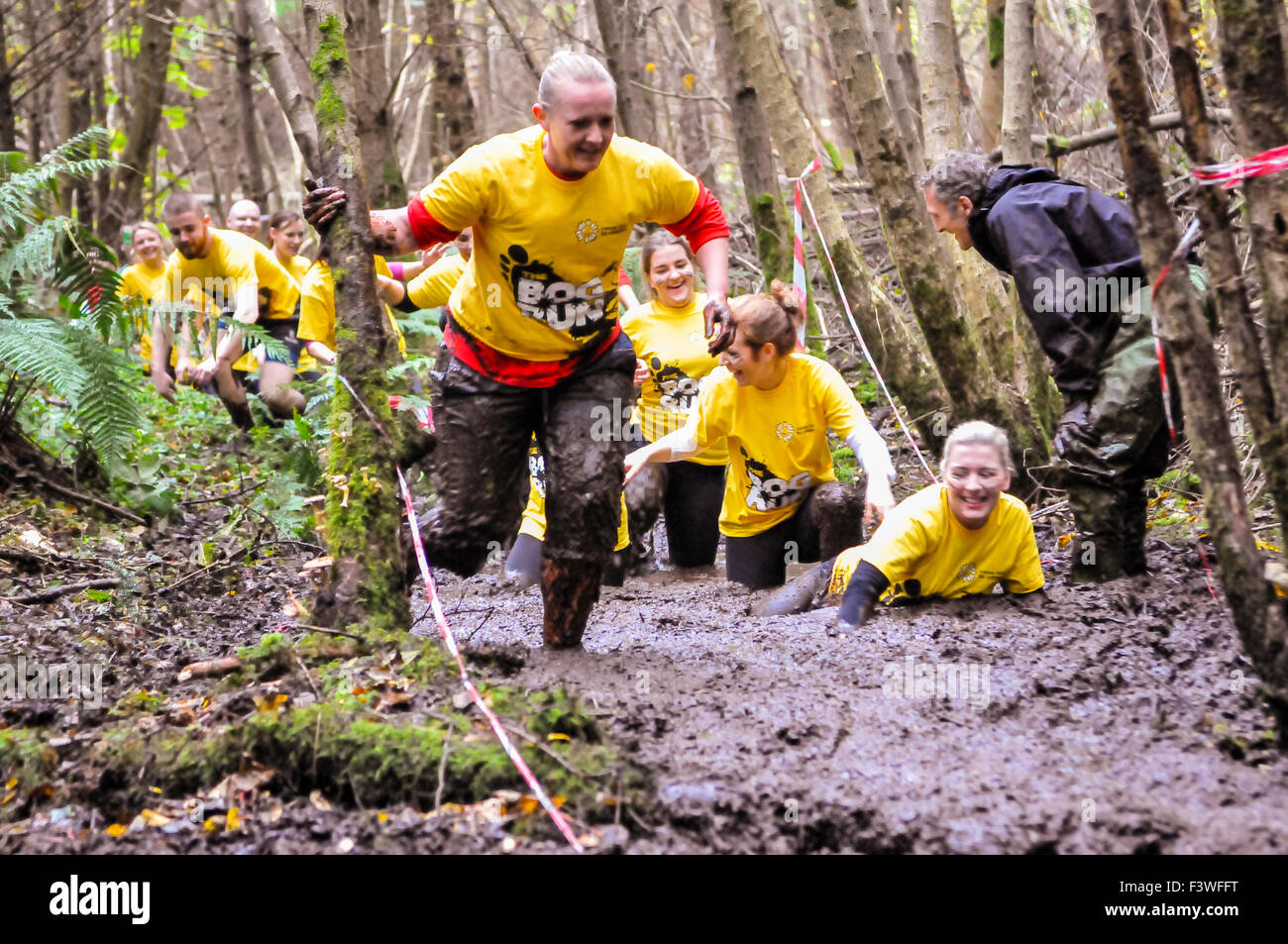 Castlewellan, Norther Ireland. 20151011 - Around 270 people took part ...