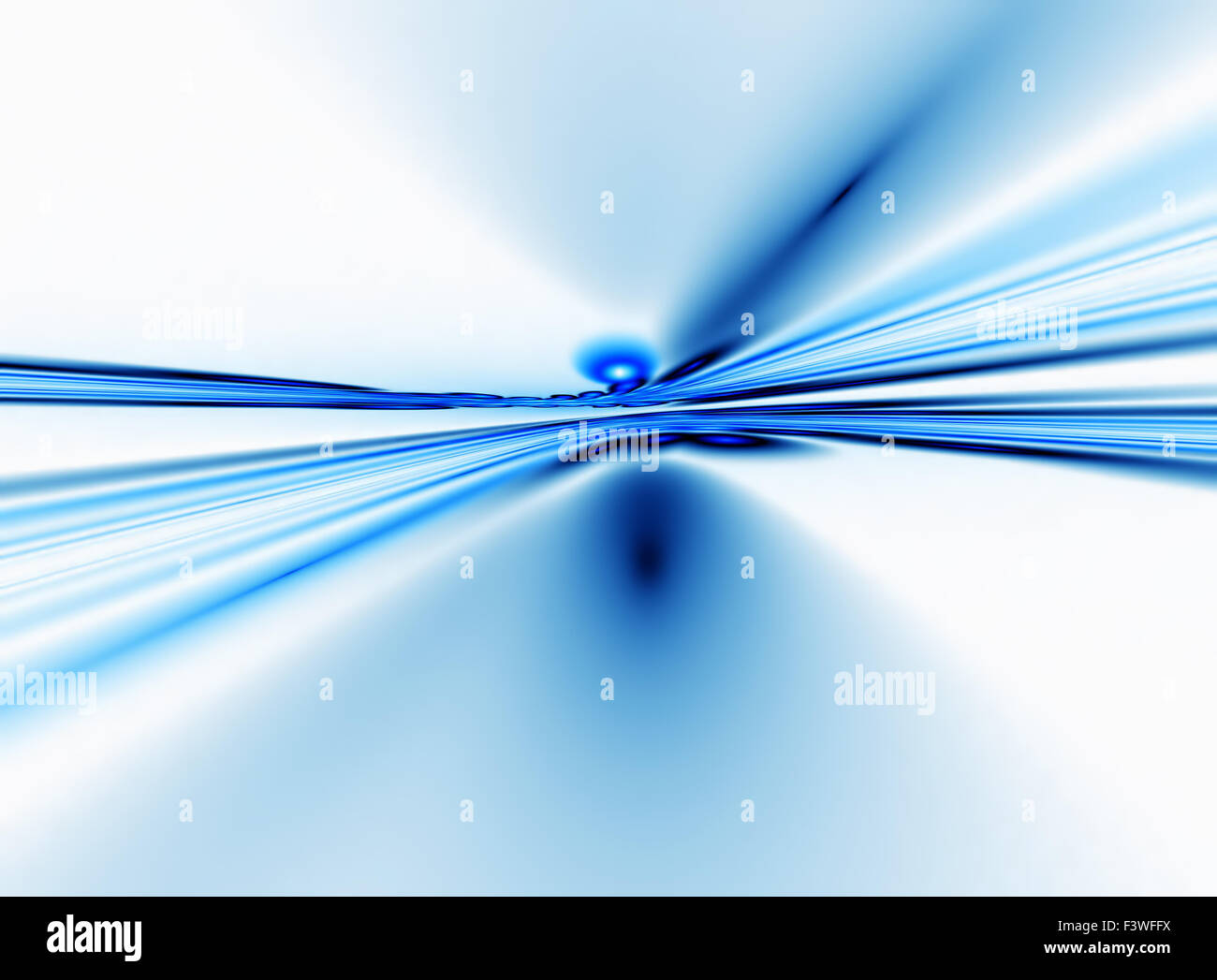 Abstract blue horizon line hi-res stock photography and images - Alamy